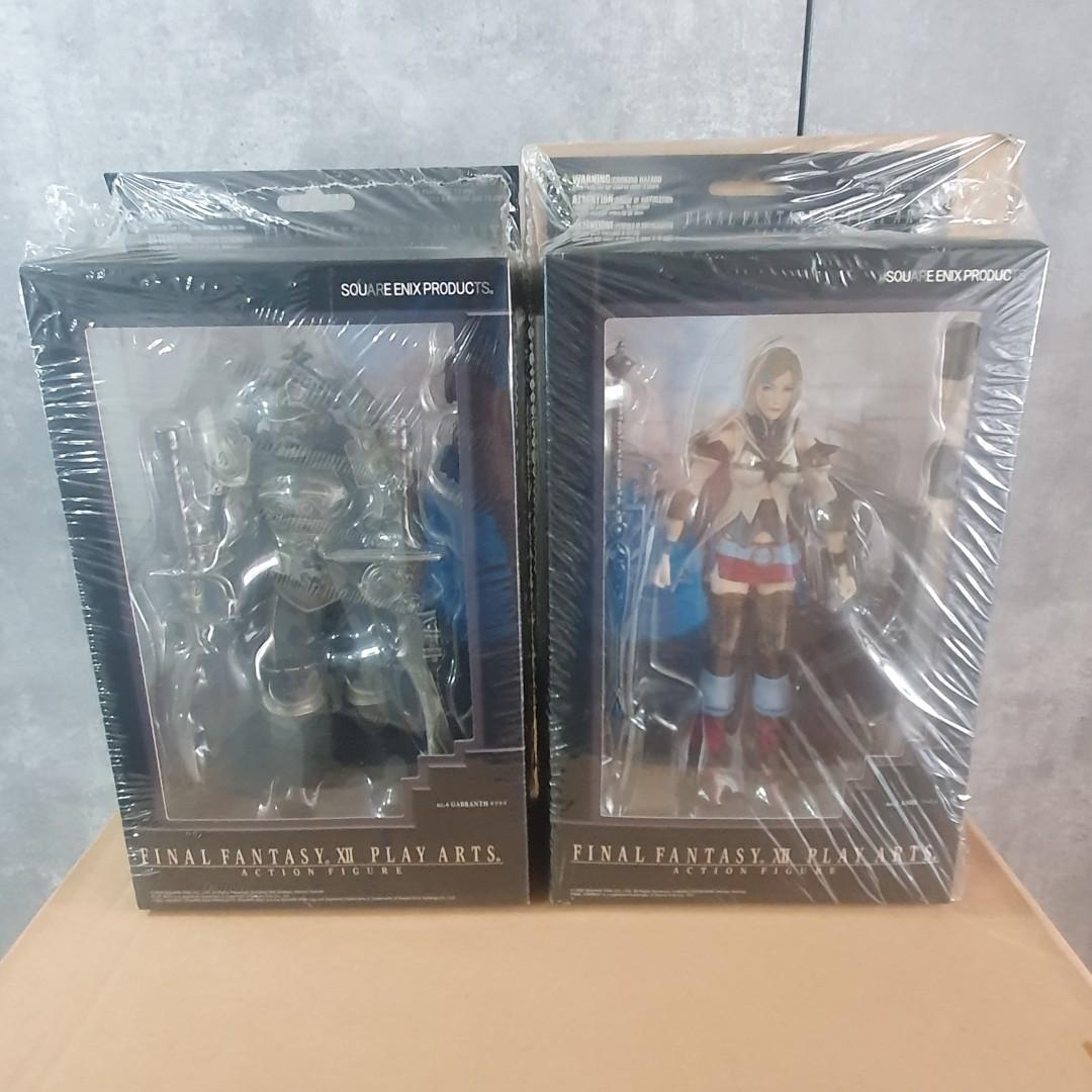 Final Fantasy XII Play Arts Vaan Balthier Ashelia Gabranth, Hobbies ...