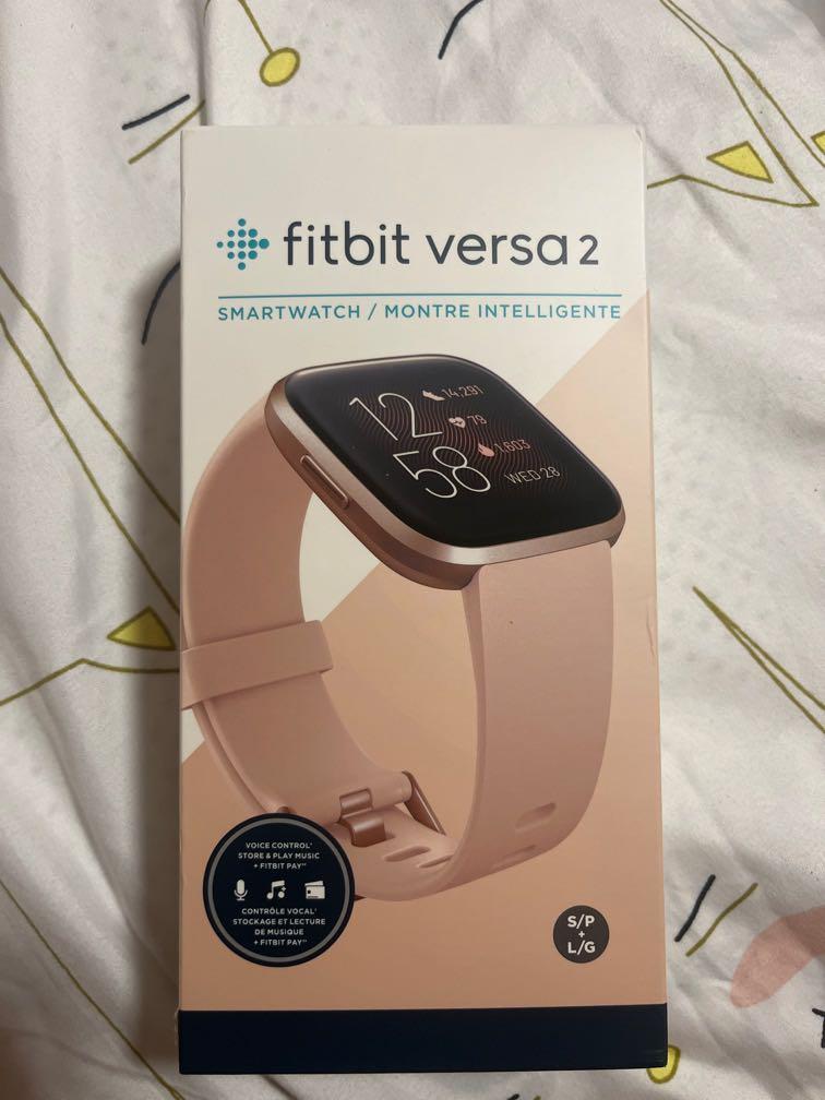 Fitbit Versa 2 (pink), Mobile Phones & Gadgets, Wearables & Smart ...