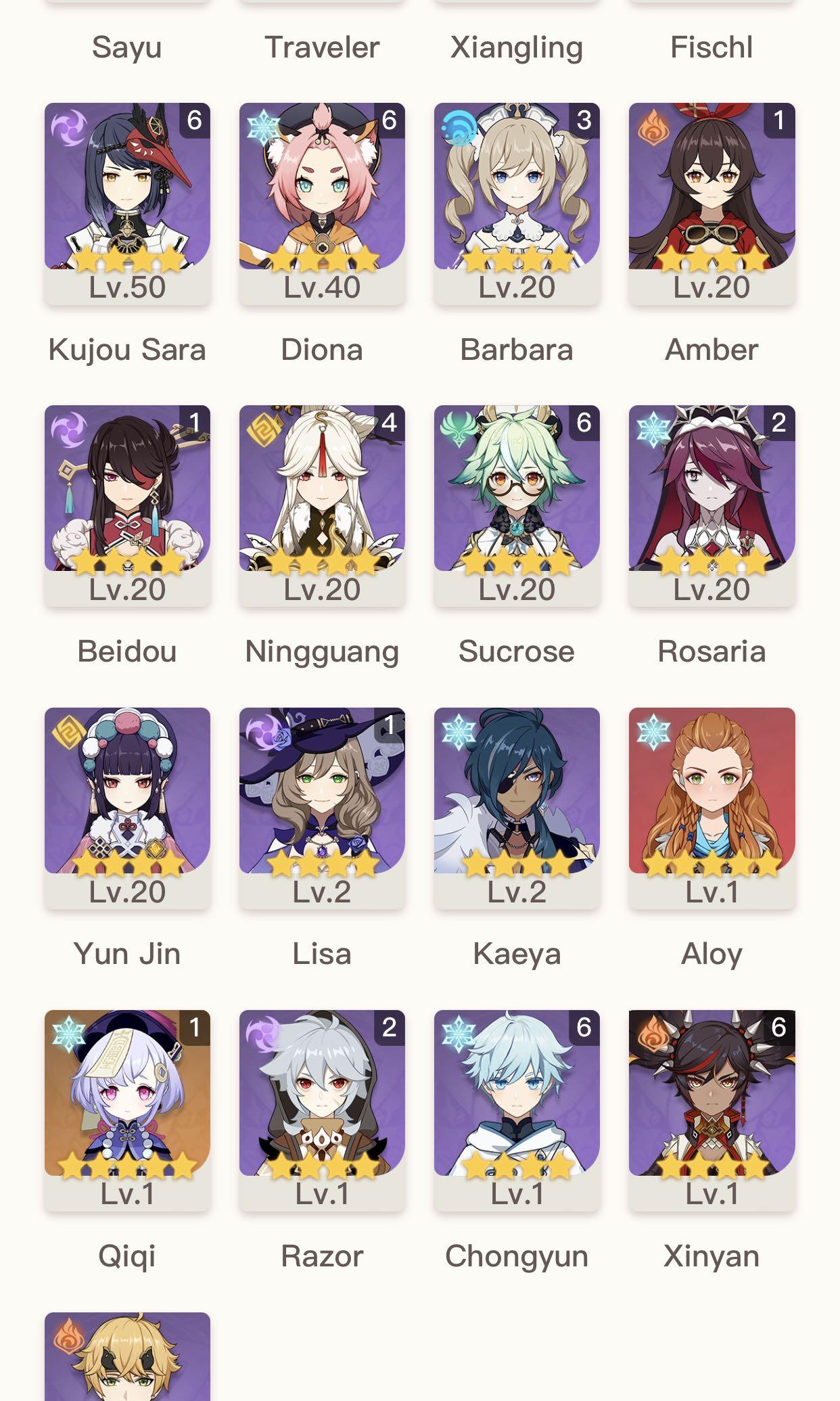 Genshin Impact C6 Baal & Engulfing Lightning R5 AR 55 ( READ ...