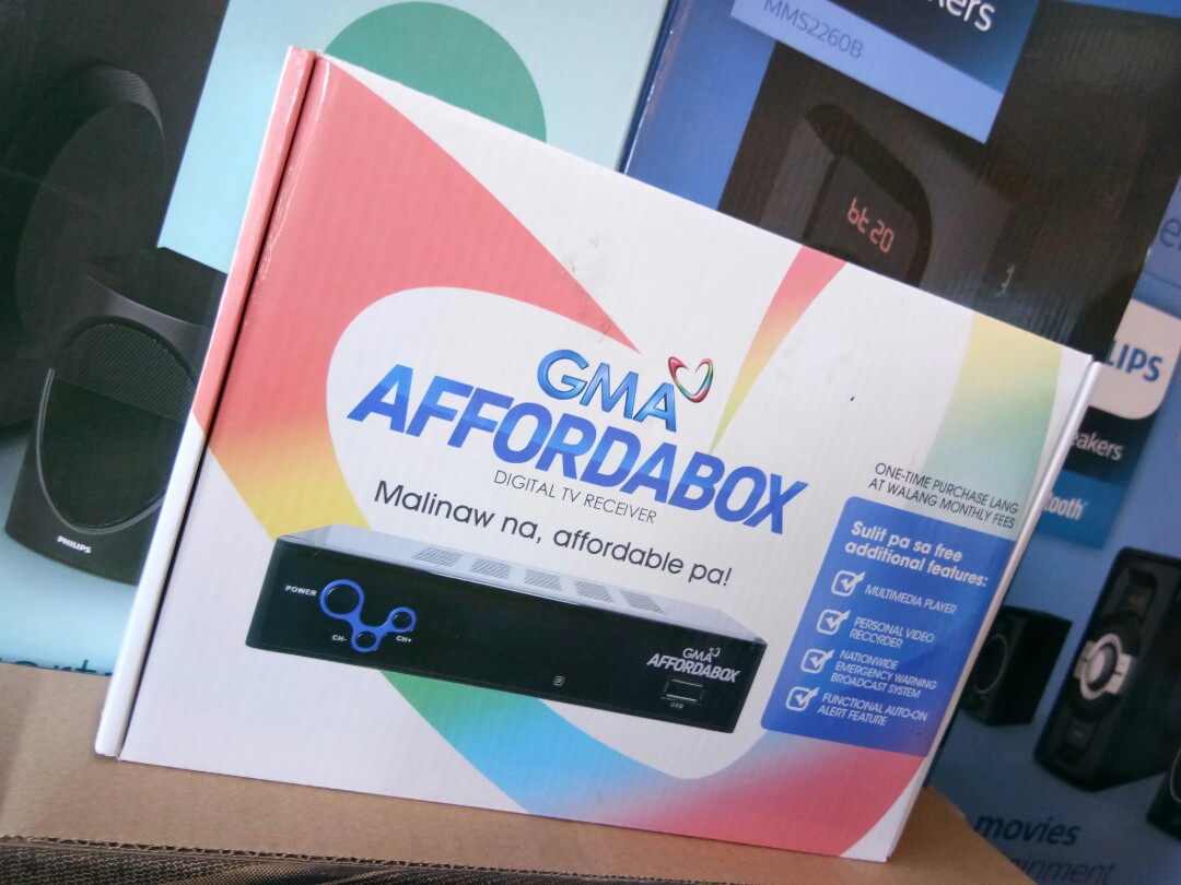 GMA AFFORDABOX DIGITAL TV RECEIVER, TV & Home Appliances, TV ...