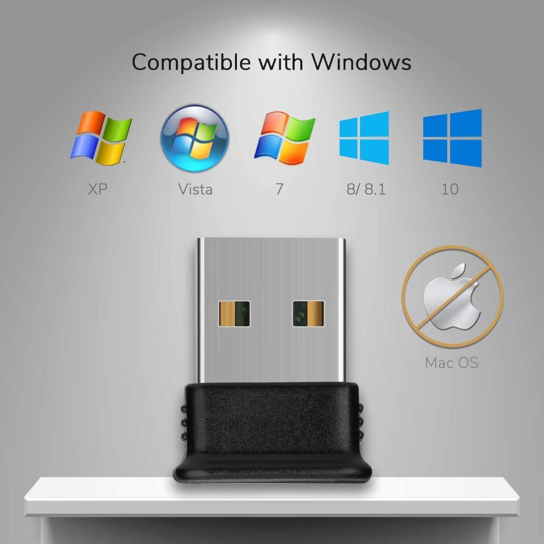 GMYLE Bluetooth 4.0 Broadcom Chip Dongle Adapter, Ultra-Mini USB ...