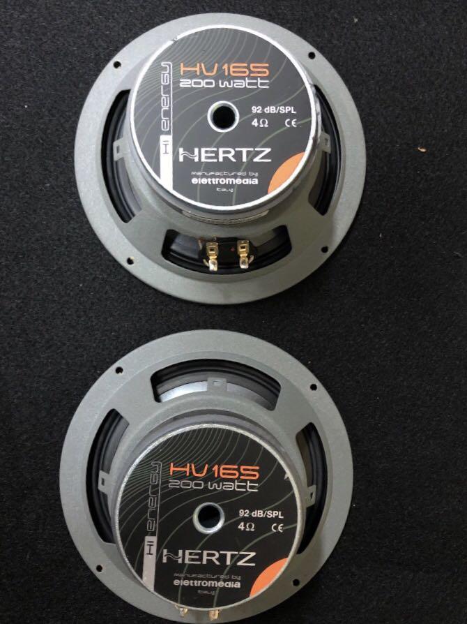 Hertz HV 165 2 way speaker, Car Accessories, Accessories on Carousell
