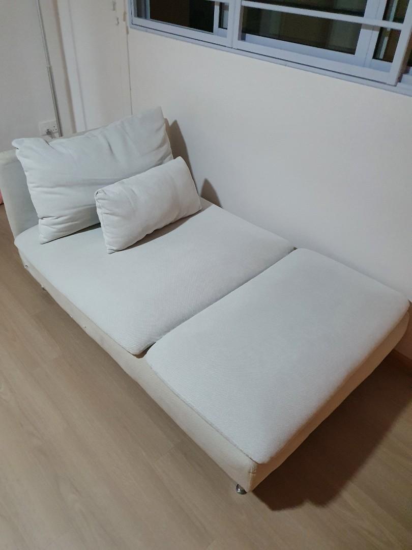 Ikea soderhamn chaise lounge, Furniture & Home Living, Furniture, Sofas ...