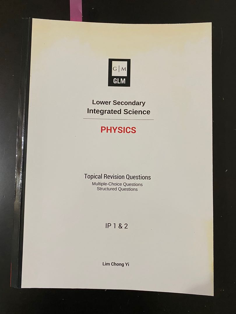 IP Lower Secondary Integrated Science - PHYSICS, Hobbies & Toys, Books ...