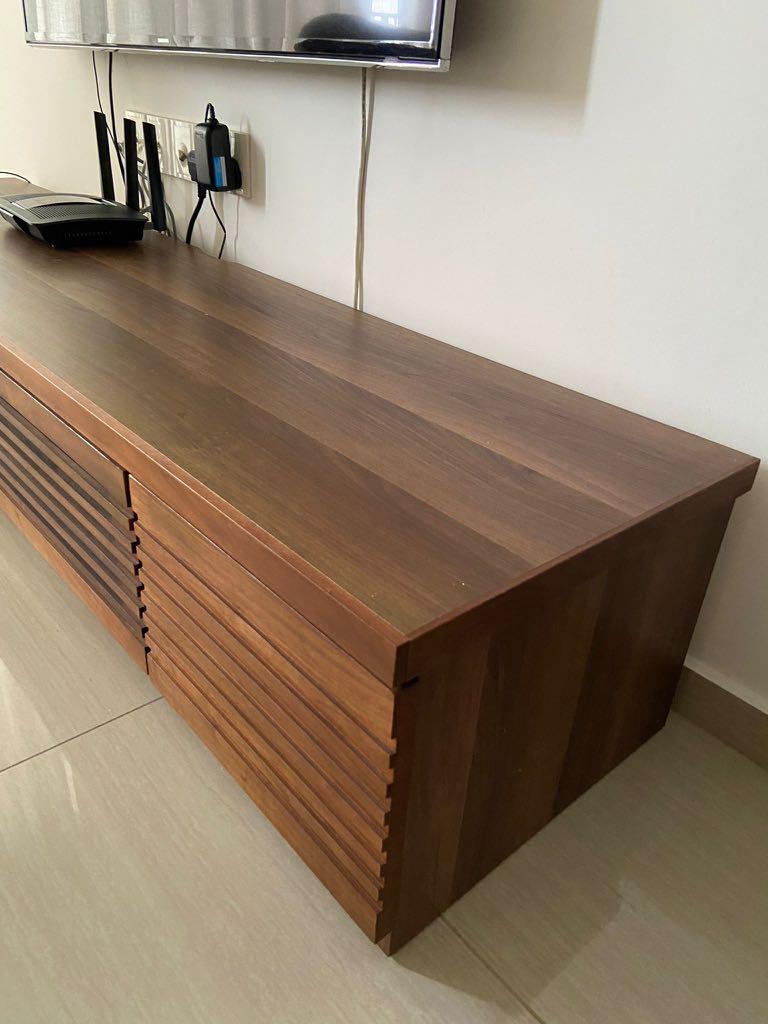 Japanese style TV console, Furniture & Home Living, Furniture, TV ...