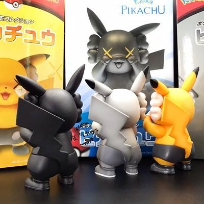 KAWS X PIKACHU POKEMON ANIME JPOP ACTION FIGURE FIGURINES, Hobbies ...