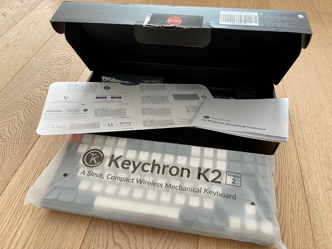 Keychron K2V2 Wireless Mechanical Keyboard, Computers & Tech, Parts ...