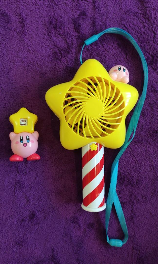 Kirby Handheld Fan and Mini Roulette Figure, Hobbies & Toys ...