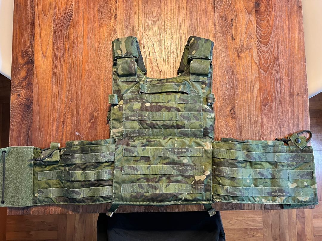 LBT-6094A Tropic Multicam Plate Carrier. Modular Front & Back ...