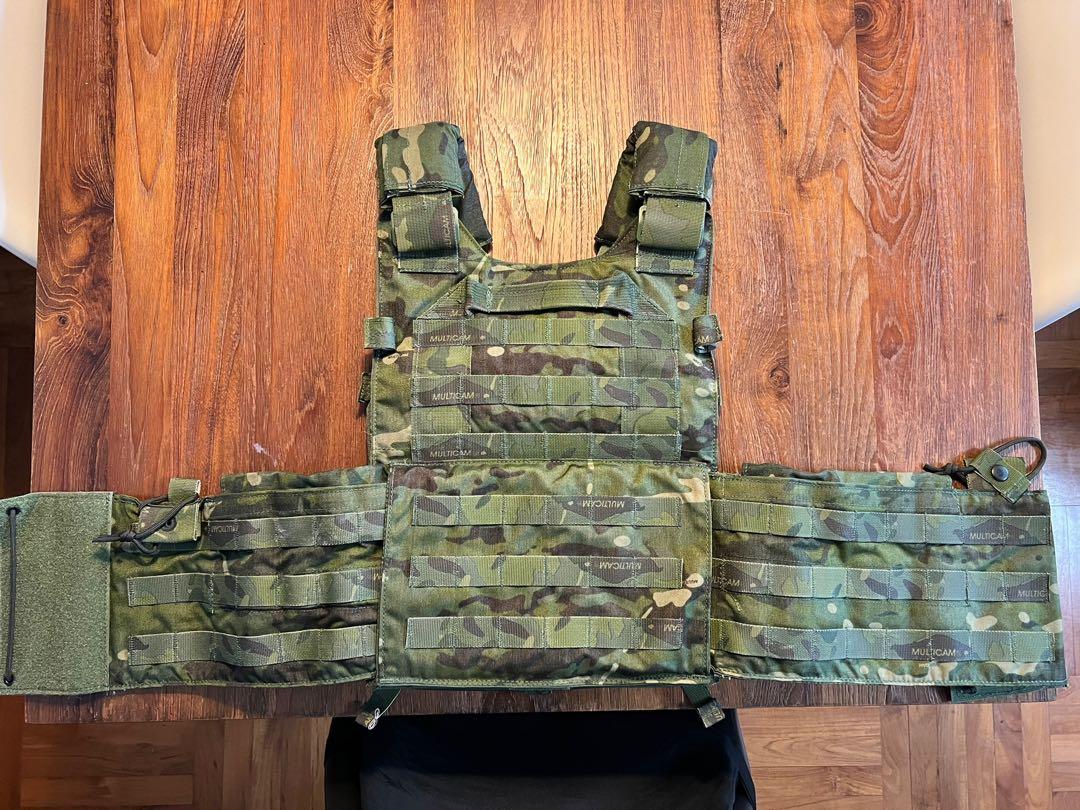 LBT-6094A Tropic Multicam Plate Carrier. Modular Front & Back ...