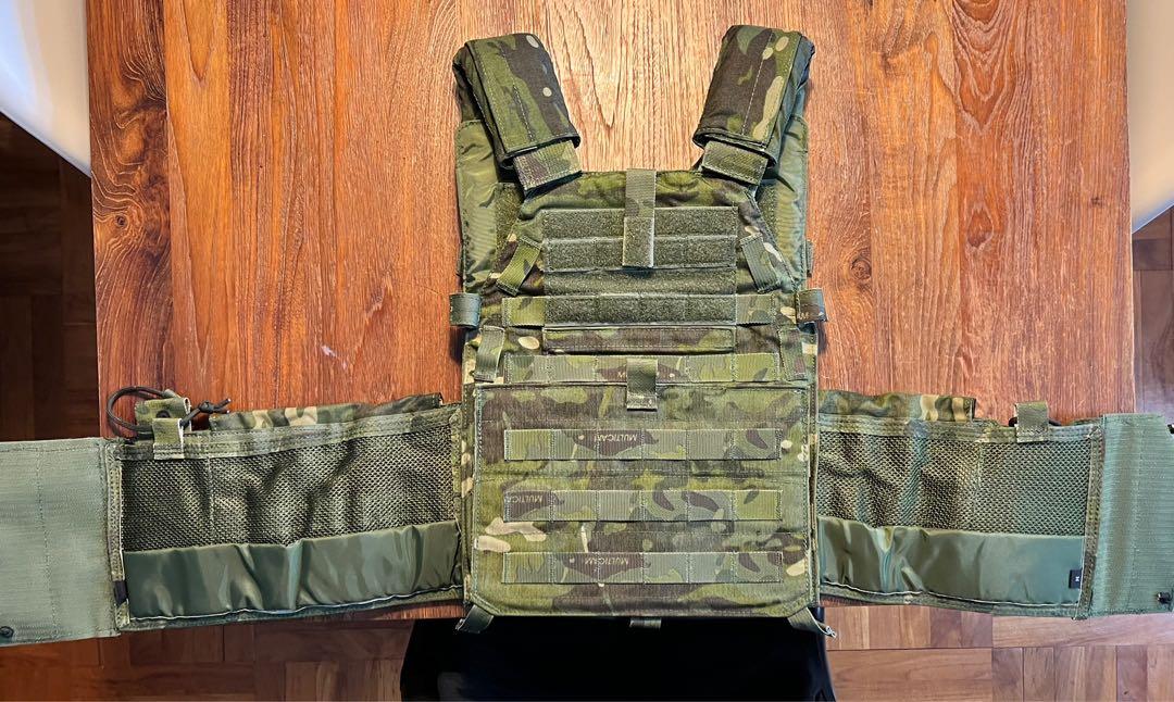 LBT-6094A Tropic Multicam Plate Carrier. Modular Front & Back ...