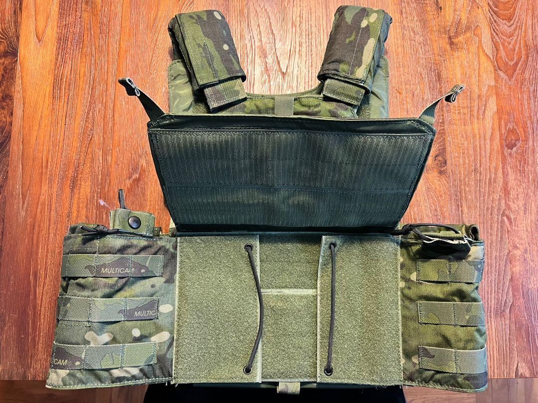 LBT-6094A Tropic Multicam Plate Carrier. Modular Front & Back ...