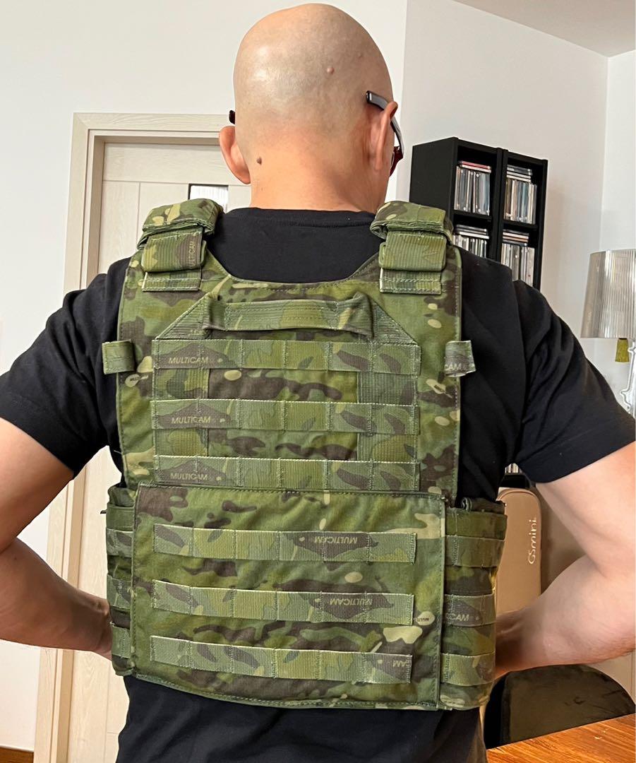 LBT-6094A Tropic Multicam Plate Carrier. Modular Front & Back ...