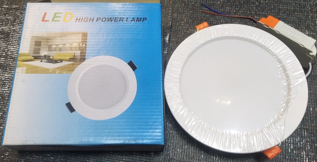 led high power lamp 18w-ac85-265Hz tri color of lights energy savings ...