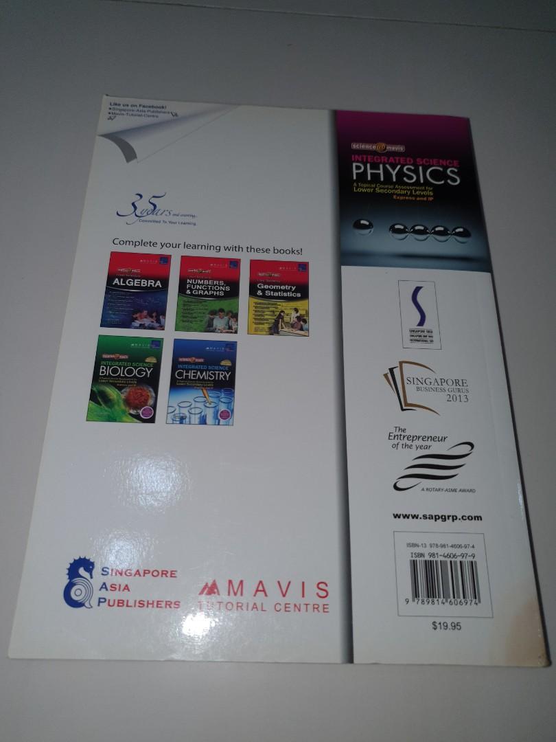 Lower Sec Express & IP - Integrated Science Physics, Hobbies & Toys ...