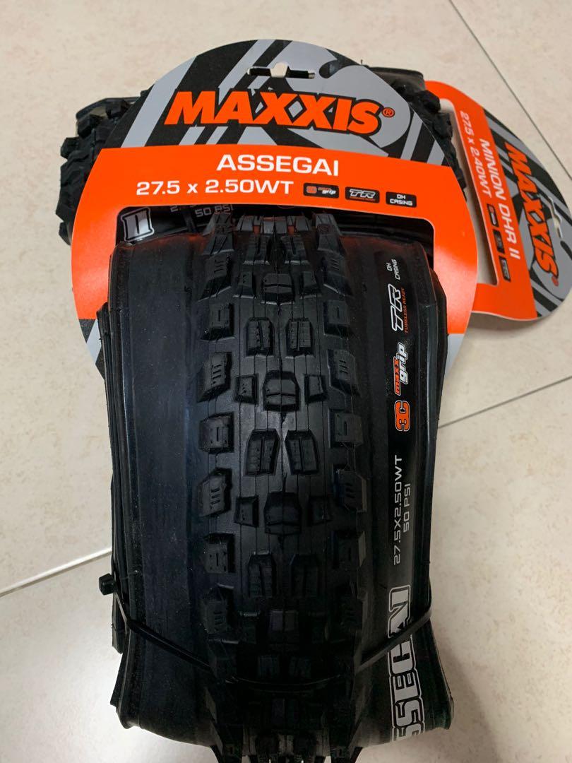 Maxxis Assegai 27.5 x 2.5WT, Sports Equipment, Bicycles & Parts, Parts & Accessories on Carousell