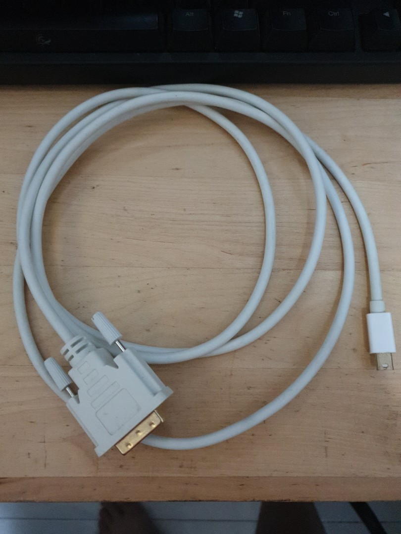 Mini display port to dual link dvi cable, Computers & Tech, Parts ...