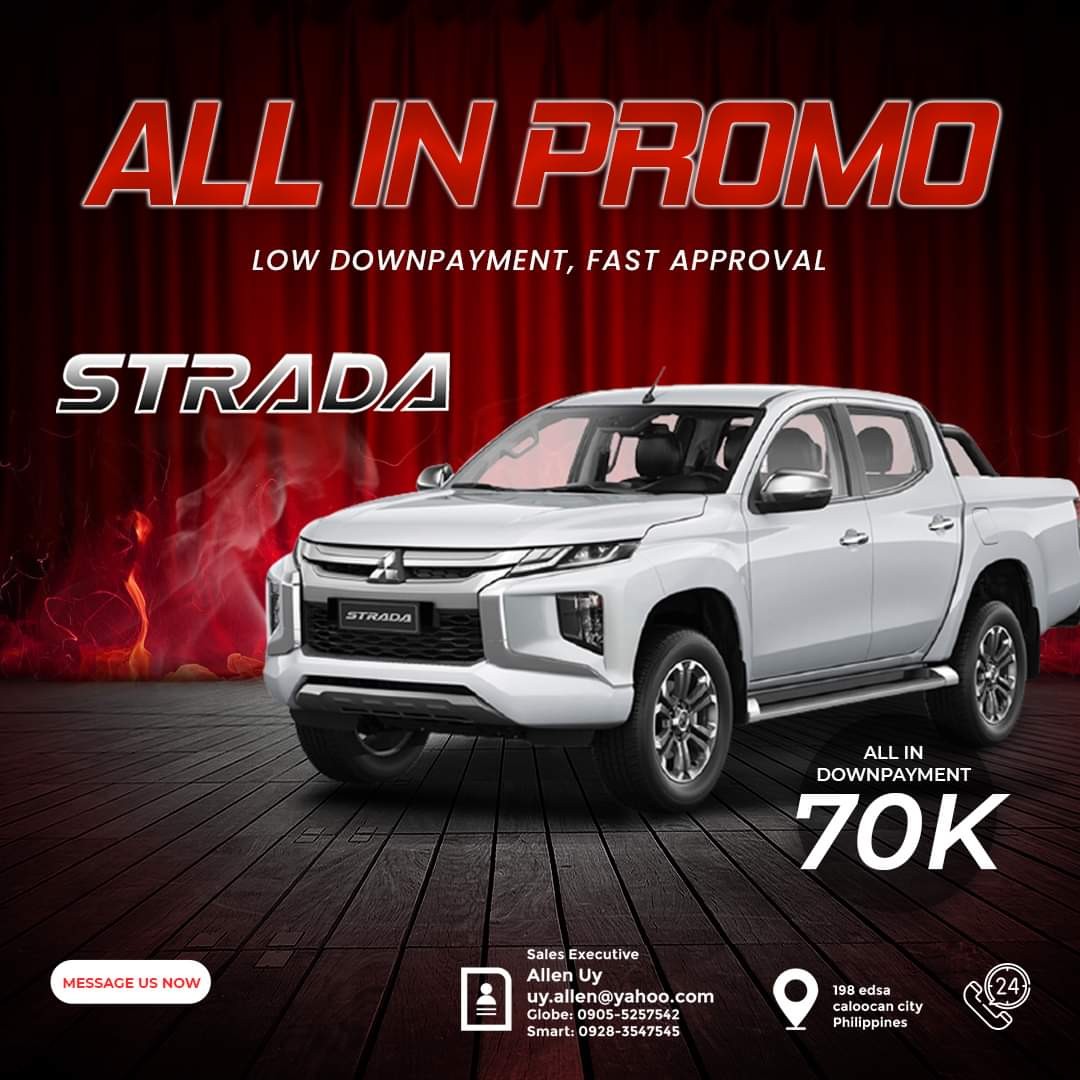 Mitsubishi Strada Gls 4x2 matic Pick up Auto, Cars for Sale, New Cars ...