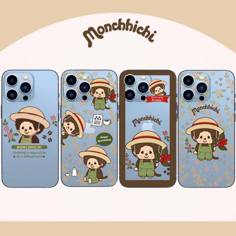 monchhichi 蒙奇奇 iphone case 手機殼 電話套 透明 保護殼 電話殼 monchichi, 手提電話, 電話及其他裝置 ...