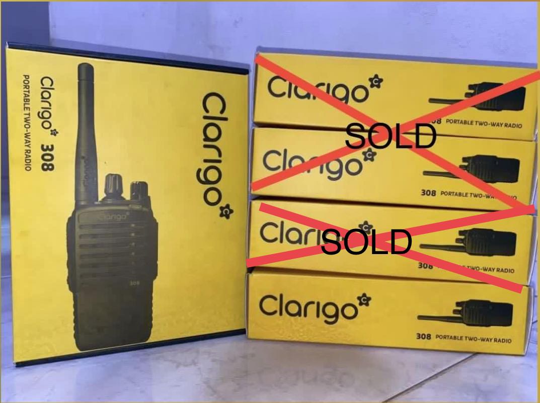 Motorola Clarigo Portable Two Way Radio Walkie Talkie 308 (License Free ...