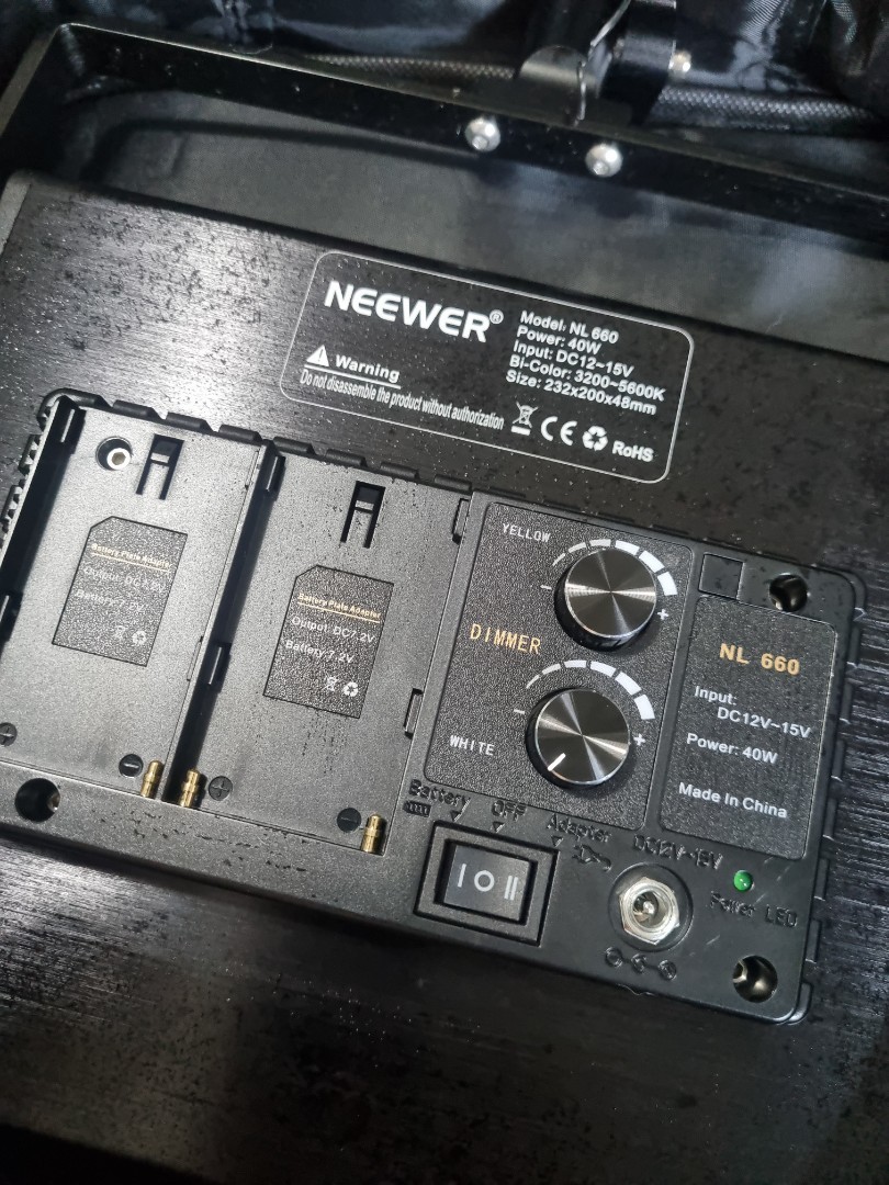 Neewer NL-660 LED Light, Photography, Photography Accessories, Lighting ...