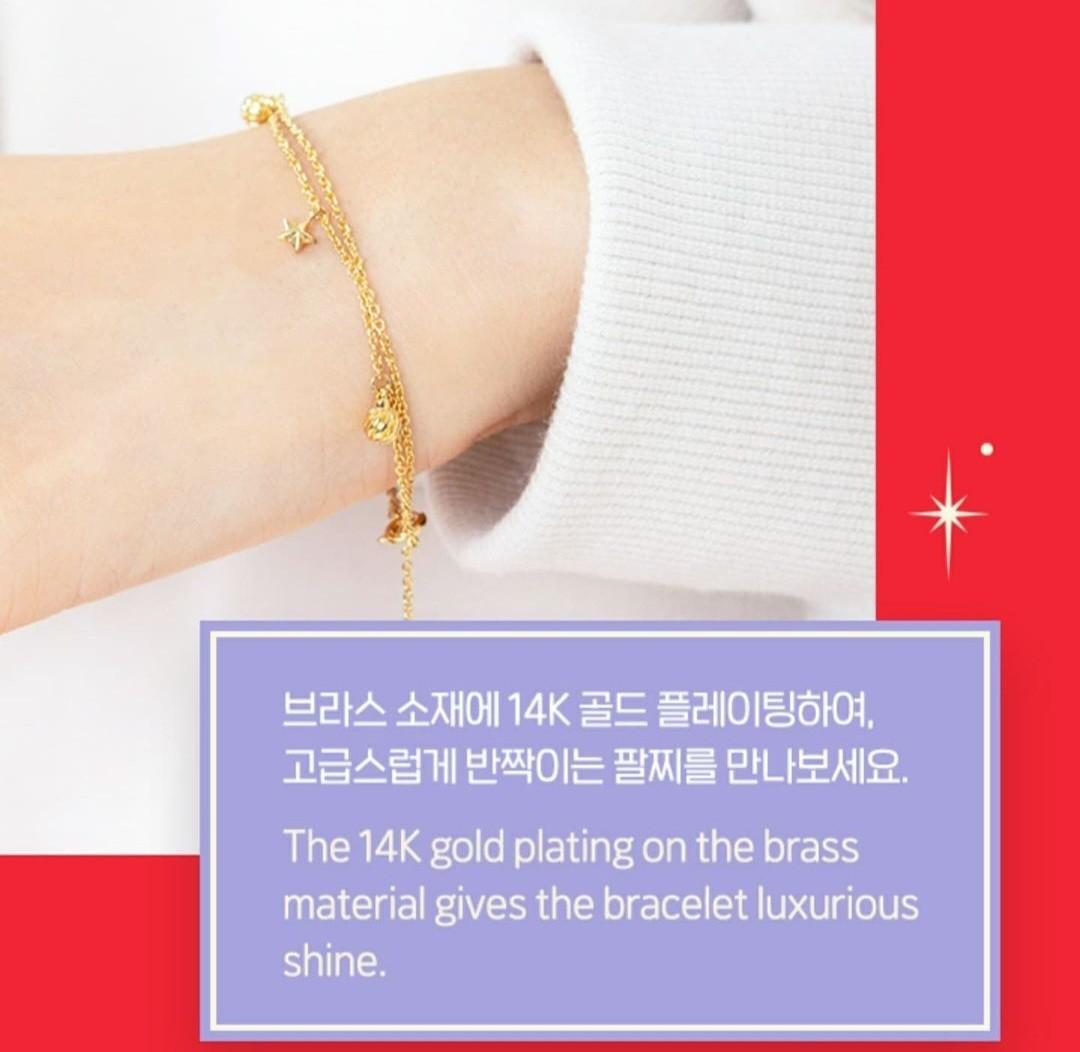 Official BTS little wishes bracelet, Hobbies & Toys, Memorabilia ...