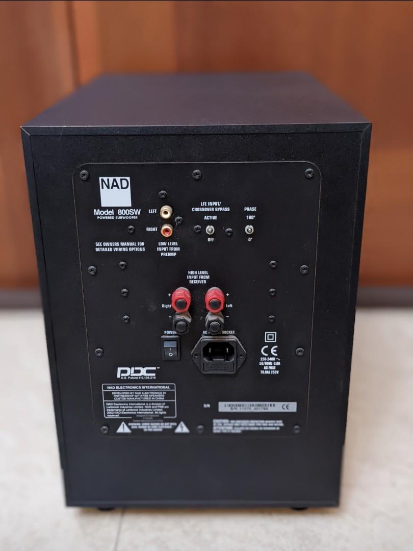 ONKYO TX-NR414 Amplifier + NAS 800sw Subwoofer + Boston Acoustics ...