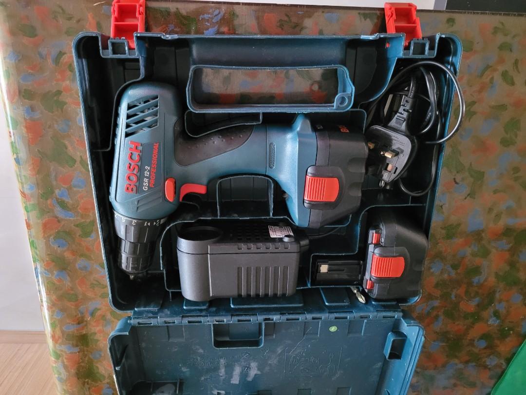 Original Bosch cordless drill, Furniture & Home Living, Home ...