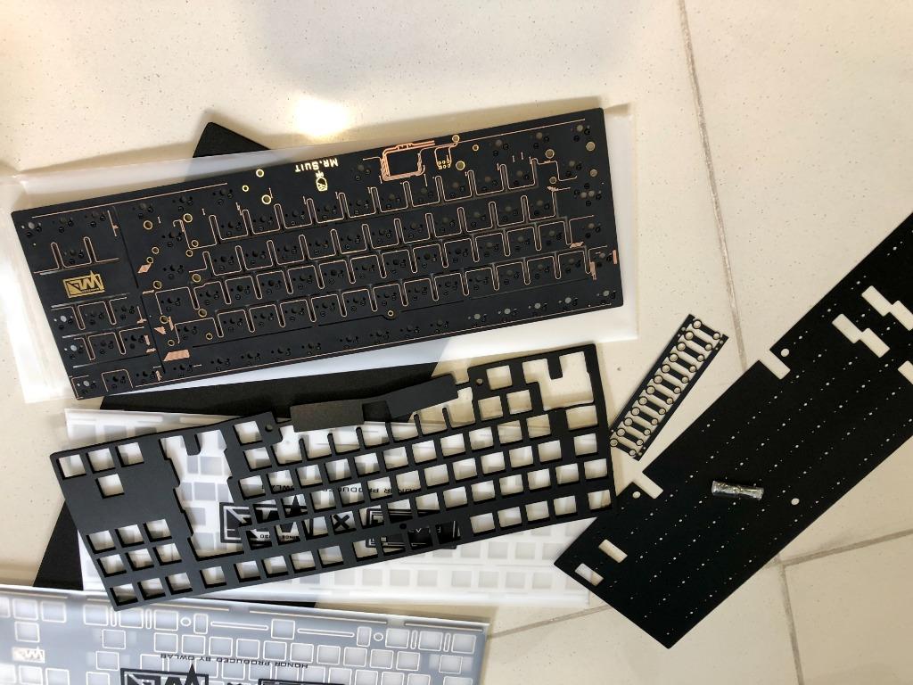 OwLab Mr Suit 80 TKL WK R1 Navy Custom Keyboard Kit, Computers & Tech ...