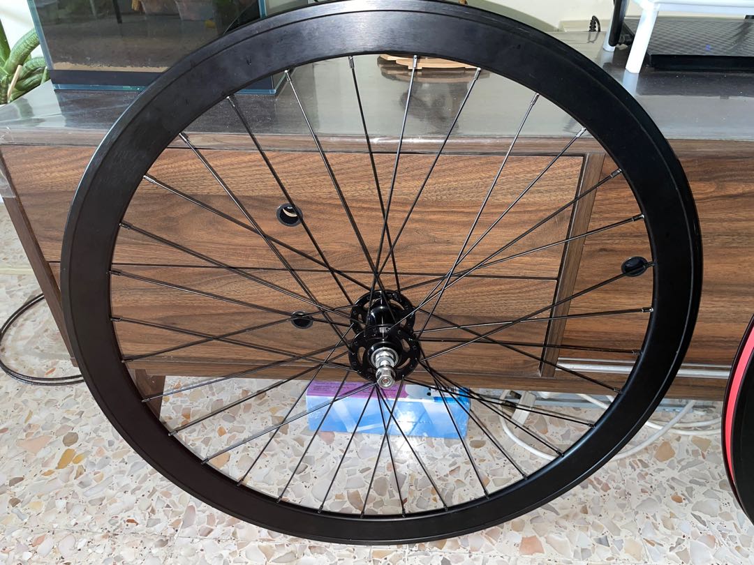 Pagan Lite SL 42 wheelset, Fixed gear wheelset, Sports Equipment ...
