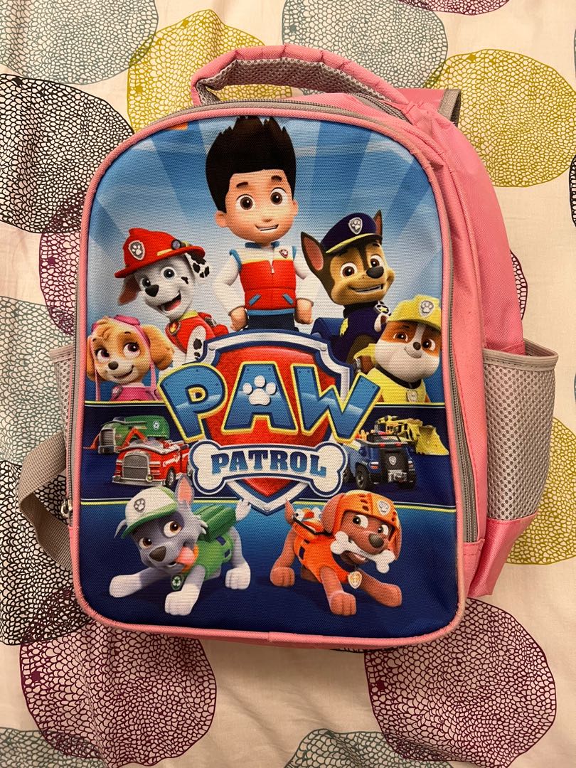Paw patrol school bag / backpack for girls, Babies & Kids, Babies ...