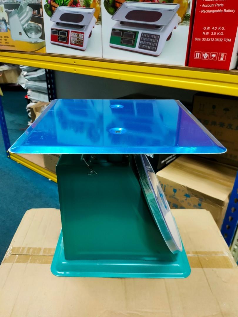 Penimbang scale analog 100kg (flat), Health & Nutrition, Medical ...