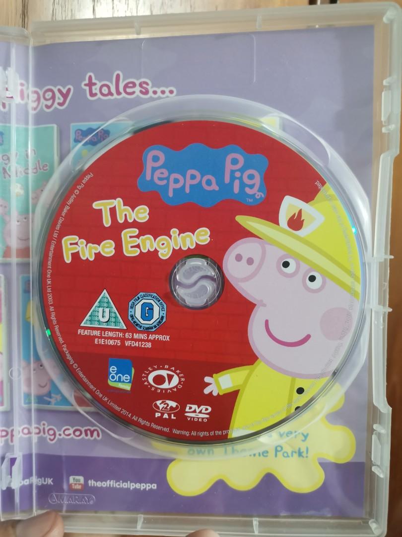 Peppa Pig The Fire Engine, Hobbies & Toys, Music & Media, CDs & DVDs on ...