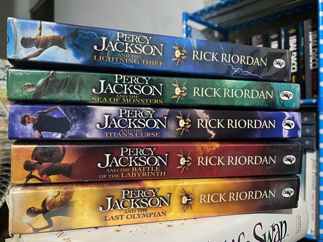 Percy Jackson Set, Hobbies & Toys, Books & Magazines, Fiction & Non ...
