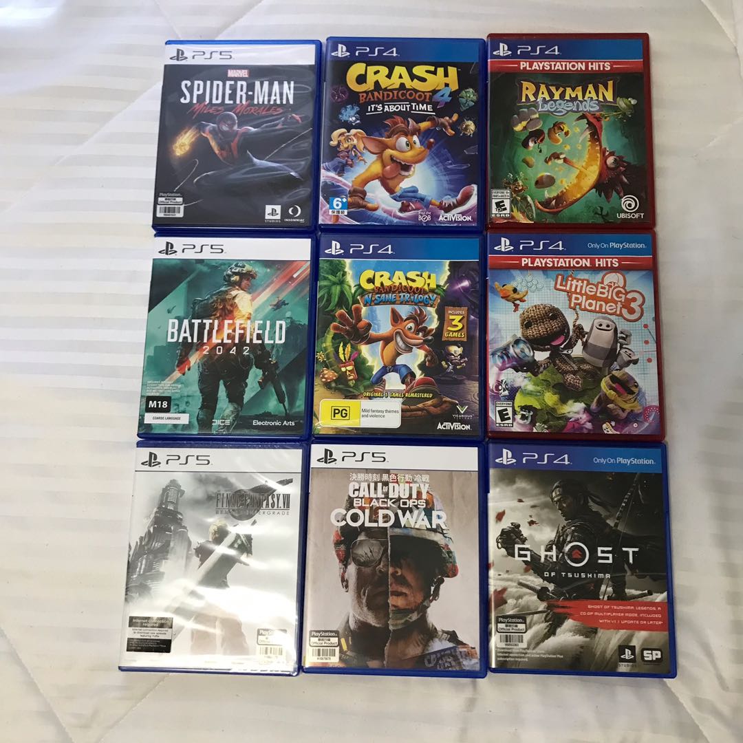 Playstation 4 & 5 games (PS4 & PS5), Video Gaming, Video Games ...