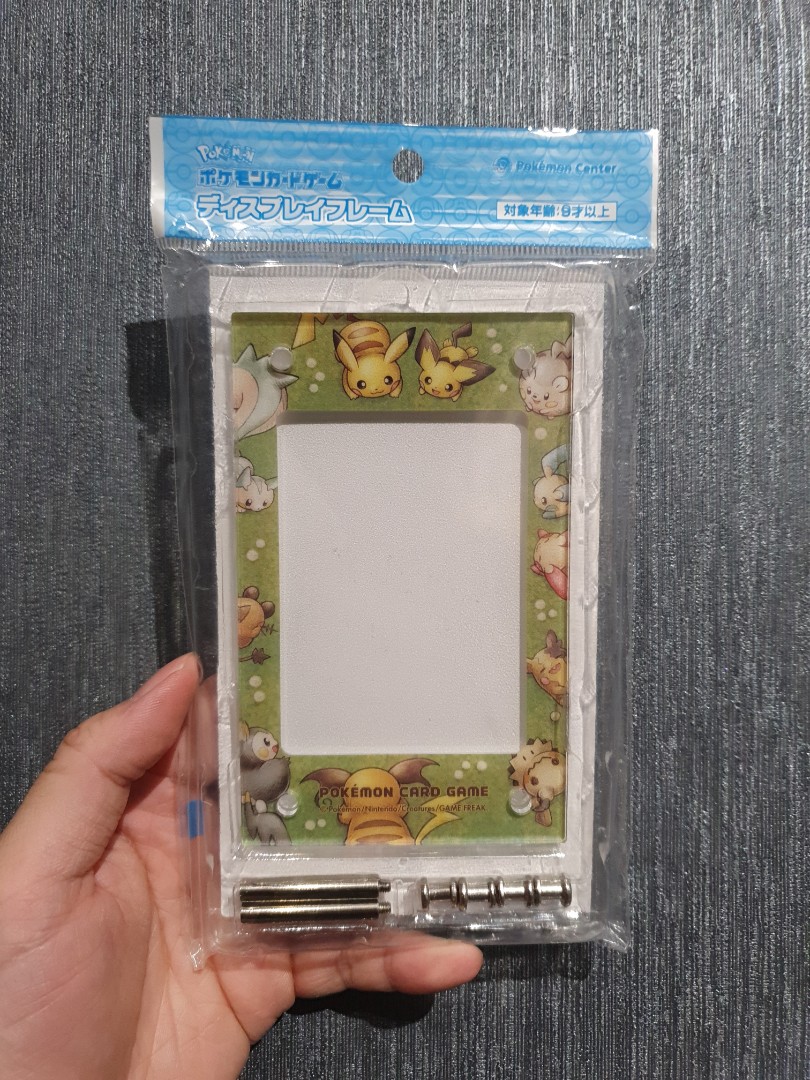 Pokemon TCG Card Japan Pokemon Center Exclusive Pikachu/Pichu Card ...