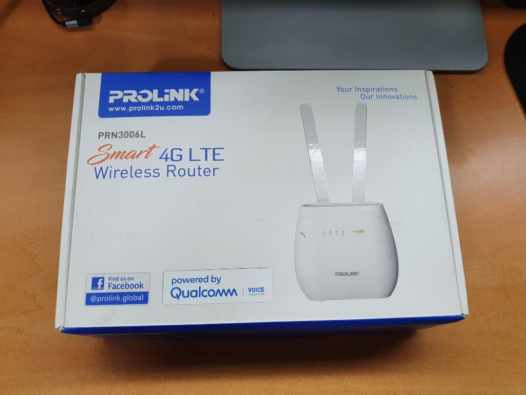 Prolink 4G LTE Router, Computers & Tech, Parts & Accessories ...