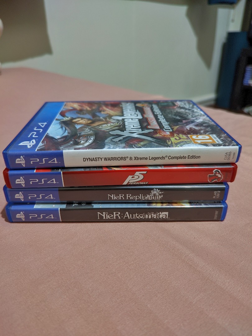 PS4 - NieR, Persona 5, Video Gaming, Video Games, PlayStation on Carousell