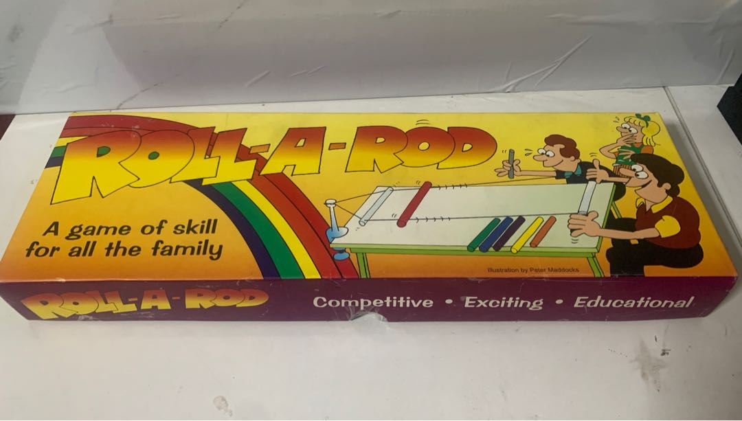 ROLL-A-ROD GAME, Hobbies & Toys, Toys & Games on Carousell