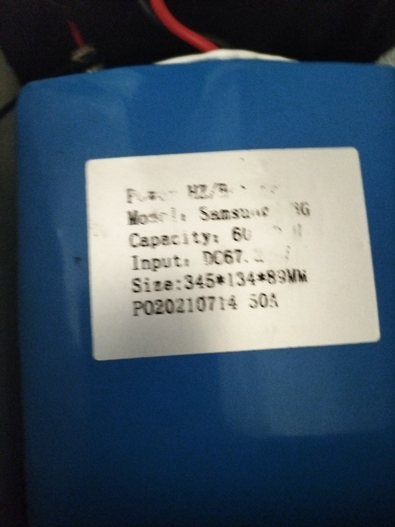 Samsung 33g (60v 20ah) DC 67.2 CF 48v, Announcements on Carousell