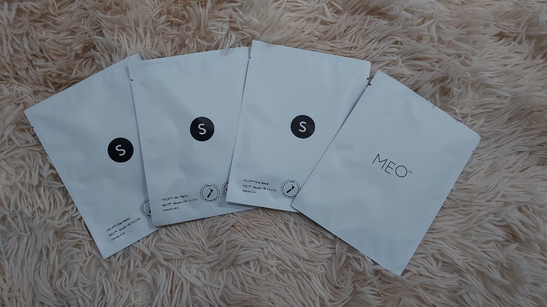 Set of 3 Meo Karen Walker Helix Filter Small, Health & Nutrition, Face ...