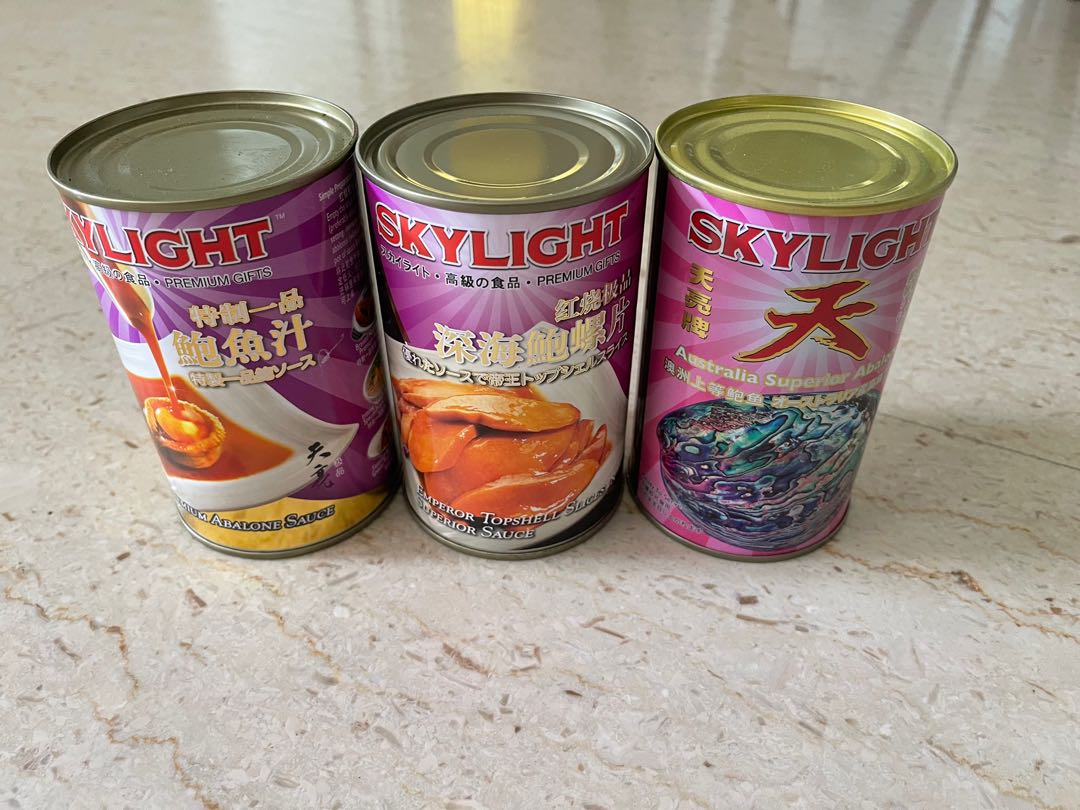 Skylight Australia abalone /sauce/ top shell slices, Food & Drinks ...