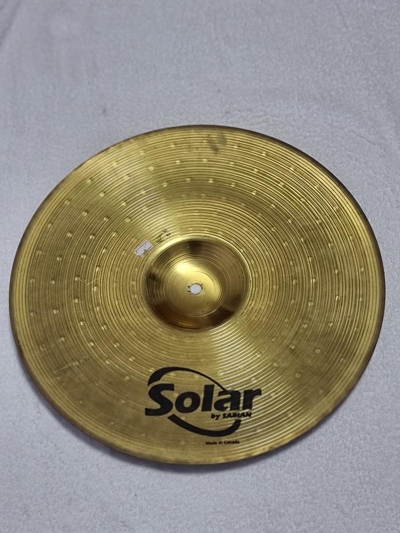 Solar 16" and 20" Drum Cymbals, Hobbies & Toys, Music & Media, Musical ...