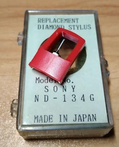 SONY ND-134 G, ND134G, TURNTABLE JAPAN STYLUS, Hobbies & Toys, Music ...