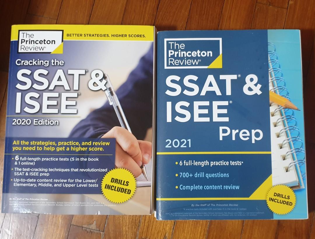 SSAT/ISEE 2020&2021 EDITION, Hobbies & Toys, Books & Magazines ...