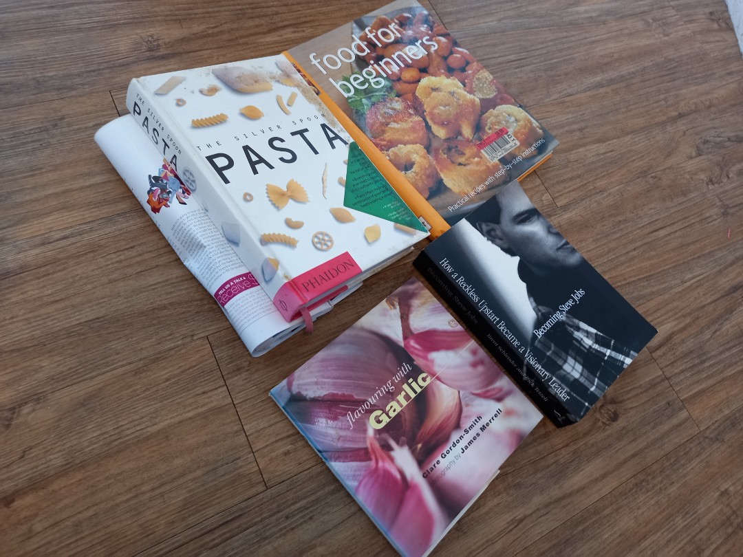 STEVE JOBS /FOOD FOR BEGINNERS/PASTA, Hobbies & Toys, Books & Magazines ...