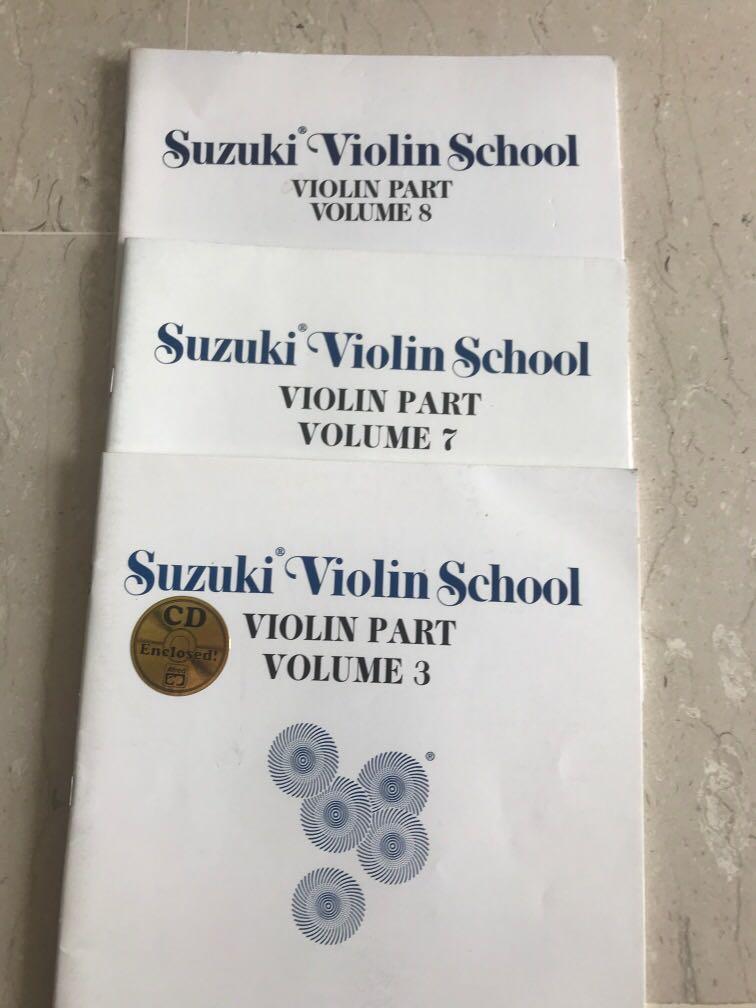 Suzuki Violin books volume 7 and 8, Hobbies & Toys, Books & Magazines ...