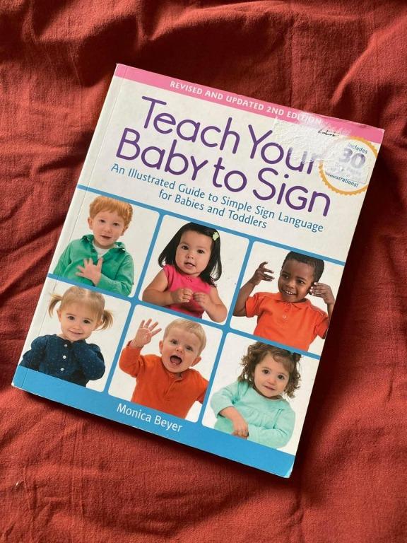 Teach your baby to sign, sign language book, Hobbies & Toys, Books ...