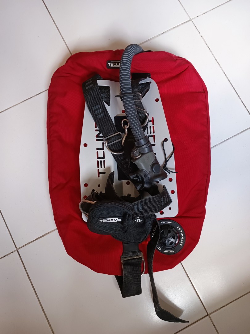 Tecline backplate BCD, Sports Equipment, Other Sports Equipment and ...