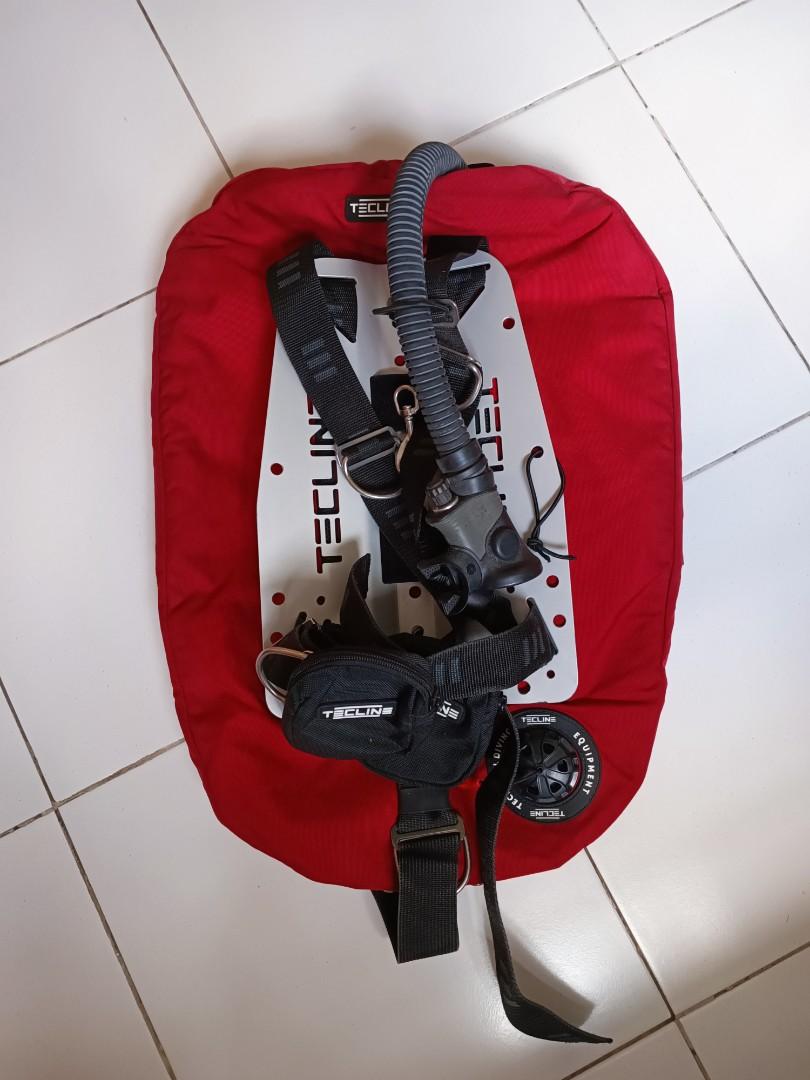 Tecline backplate BCD, Sports Equipment, Other Sports Equipment and ...